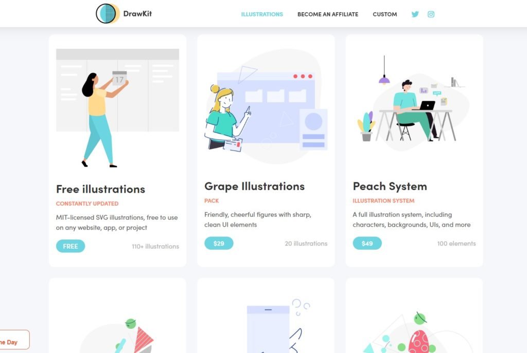 Top Free Illustrations Online To Make Your Design - Themeies