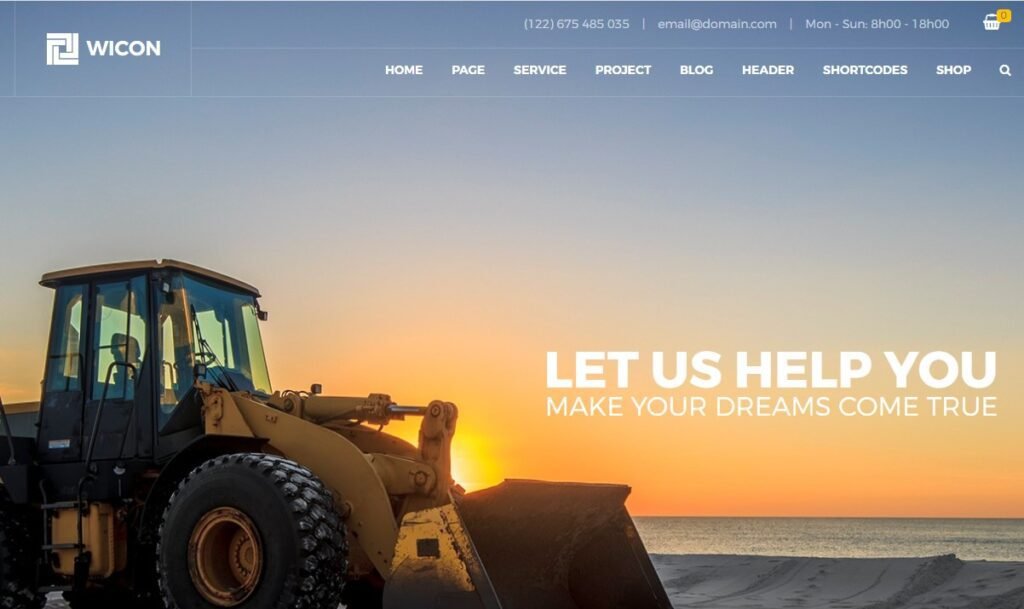 15 Best Construction HTML Templates
